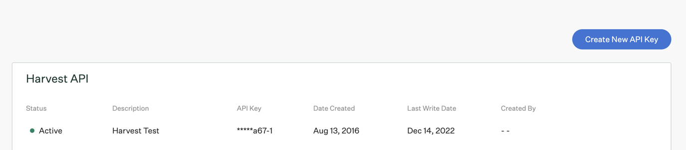 Greenhouse API Setup